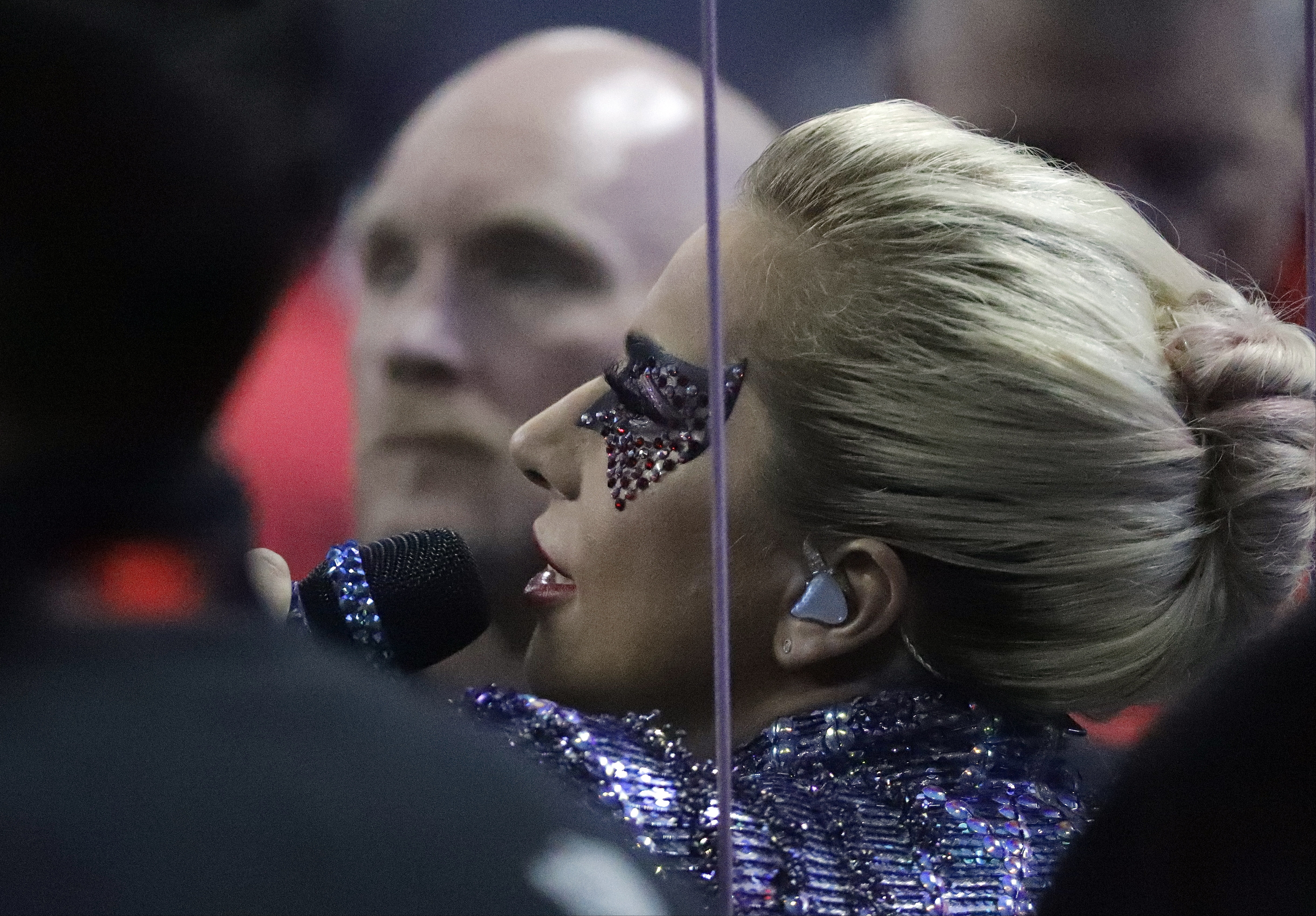 Lady Gaga ignites the 2017 Super Bowl halftime show in Versace-designed ...